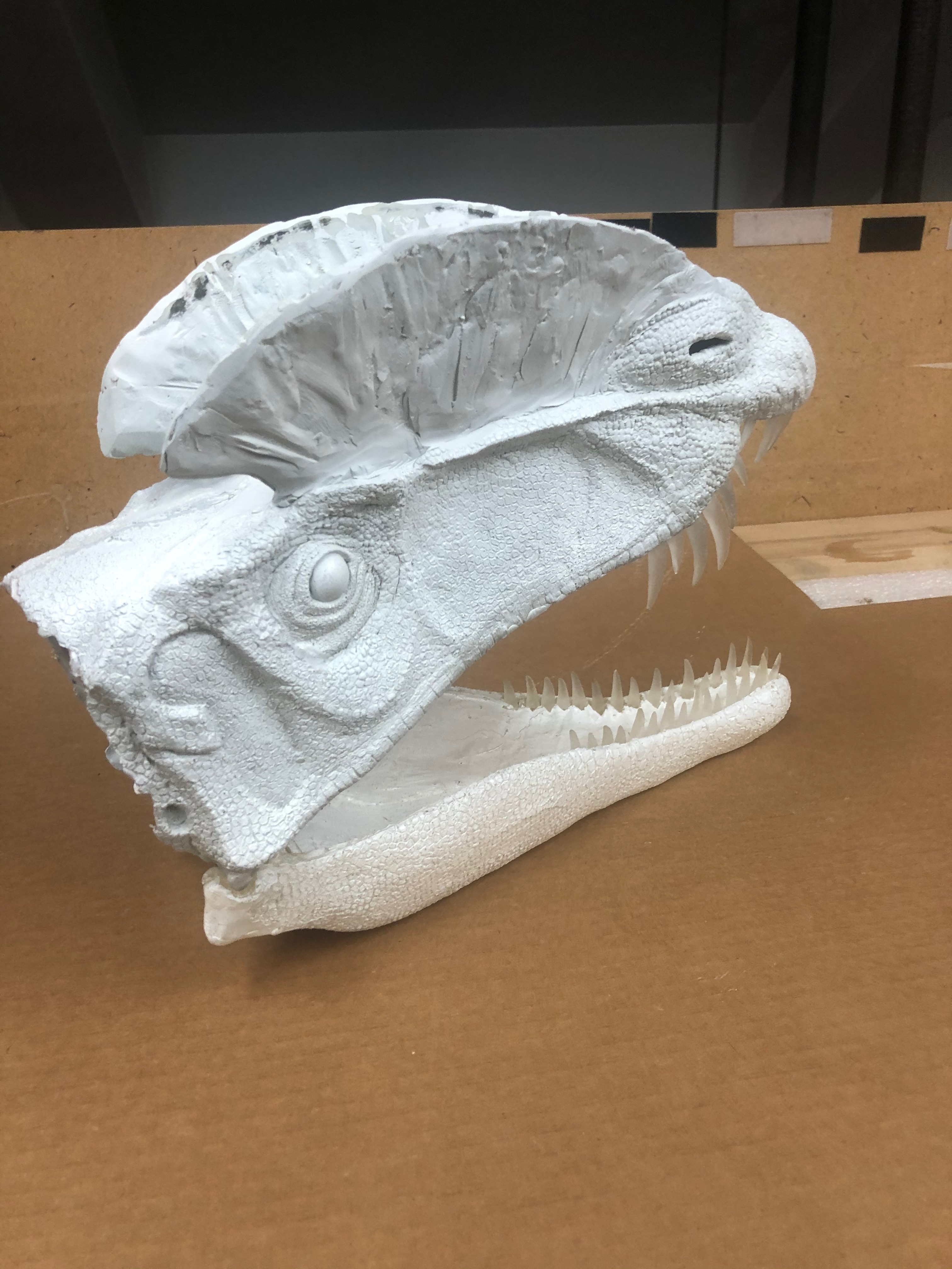 New Bruce Museum Dilophosaurus Model | softdinosaurs